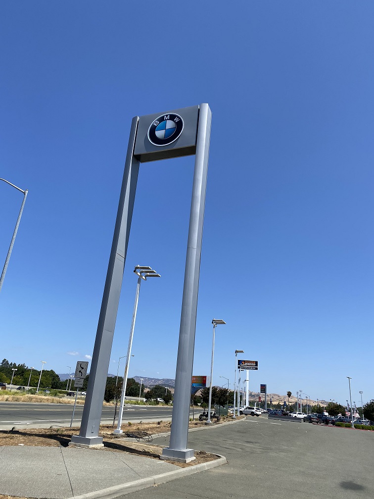 Fairfield, CA – Making Great Progress on BMW Automotive Illuminated ...