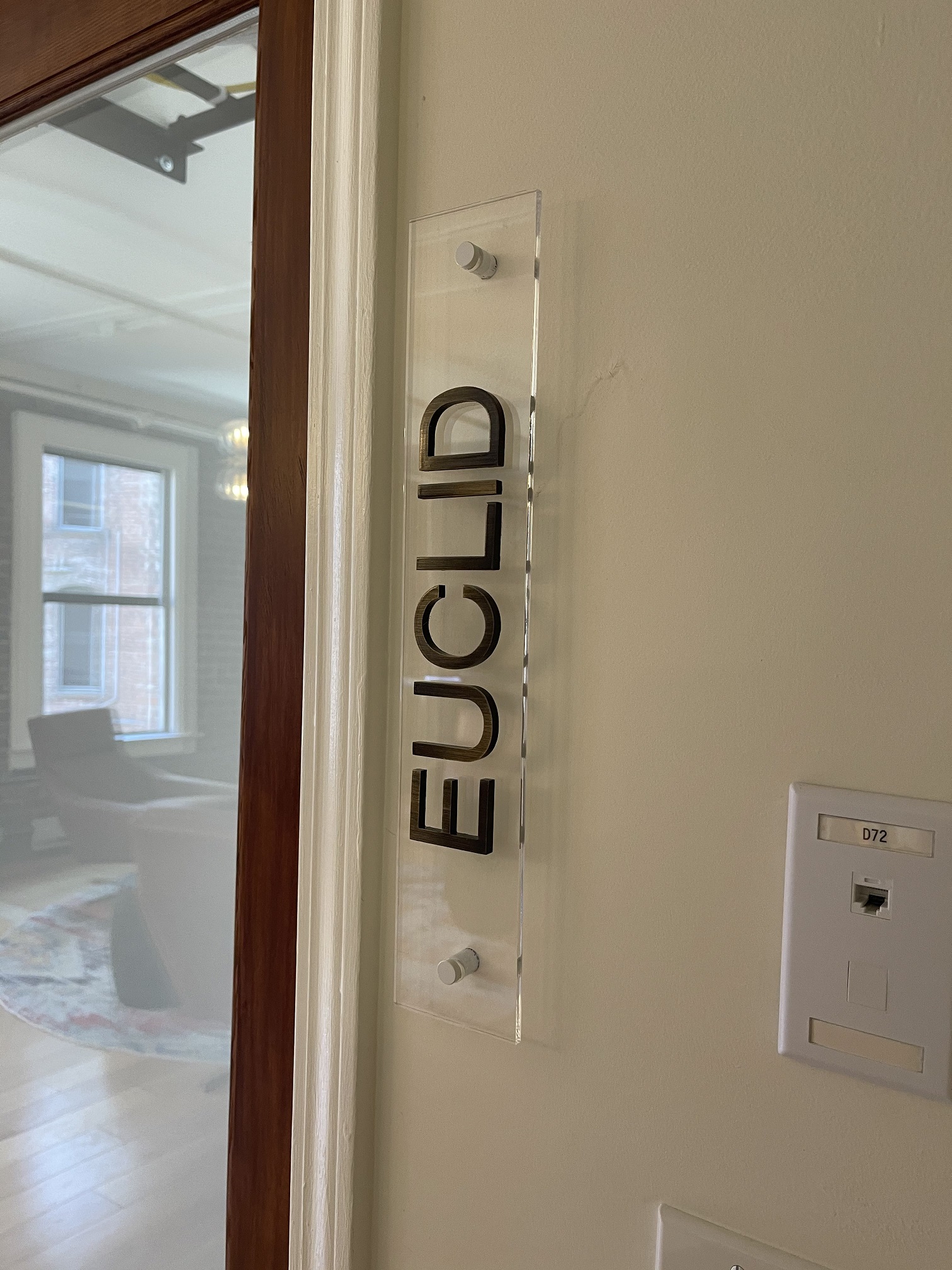 San Francisco, CA – Brass Dimensional Lettered Suite Signs Make a ...