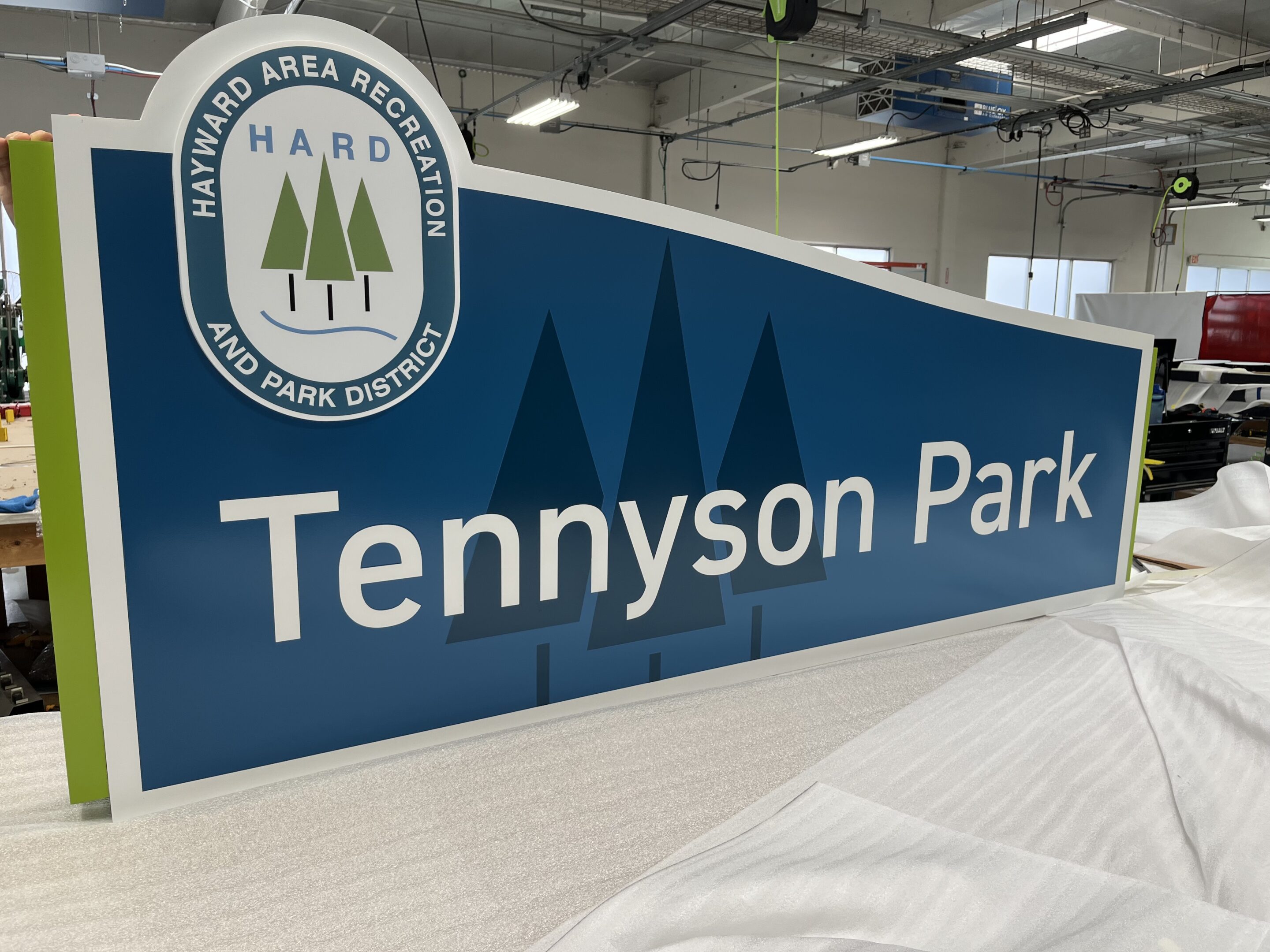Hayward, CA - SignWorks Prepares to Deliver Three New Tennyson Park ...